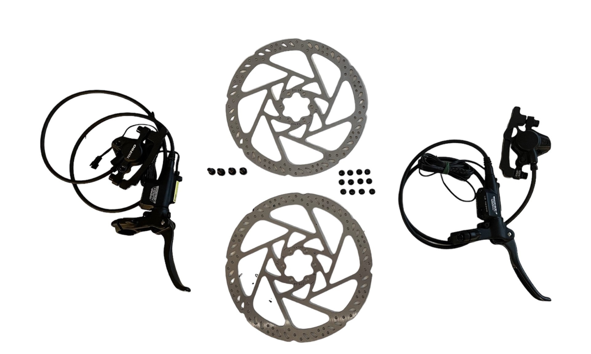 Tektro HD-E500 Ebike Disc Brake Dual Piston Caliper with Sensor Contro ...